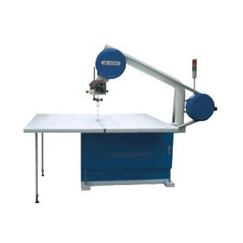 China Industrial Band Knife Cutting Machine 220V 50Hz for Fabric Leather Rubber for sale