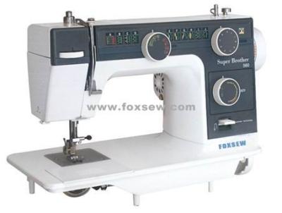 China Multi-Function Household Sewing Machine FX393 with 12 Stitch Patterns and 220V Motor for sale