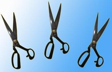China Professional Tailor Scissors FX120 12 Inch Stainless Steel Fabric Shears for sale