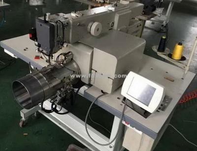 China Automatic Curve Visor Pattern Sewing Machine FX2516CV 1600x2500mm Sewing Area for sale