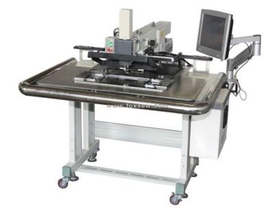 China Automatic Label Sewing Machine FX-ALM 1200RPM High Speed Industrial for sale