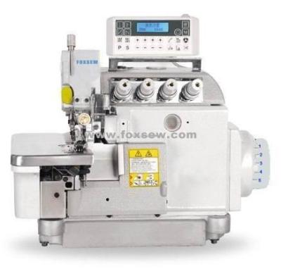 China Computerized Direct Drive Overlock Sewing Machine FX900-4-AT-EUT 4 Thread Auto Trimmer for sale