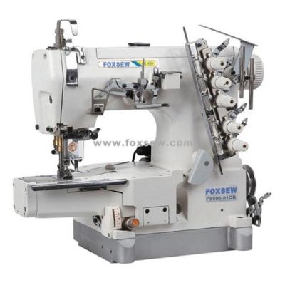 China Cylinder Bed Interlock Sewing Machine FX600-01CB 600mm Width 5500rpm for sale