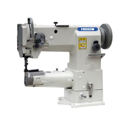 China Single Needle Compound Feed Cylinder Bed Heavy Duty Leather Sewing Machine for sale