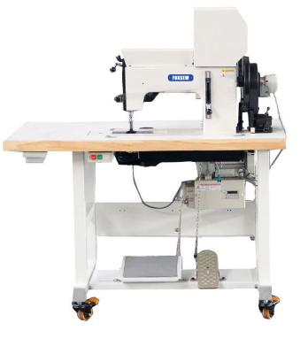 China Double Needle Heavy Duty Compound Feed Lockstitch Sewing Machine 110V 5000SPM for sale