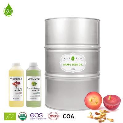 China ODM 5ml Organic Grape Seed Oil For Cosmetics Anti Aging for sale