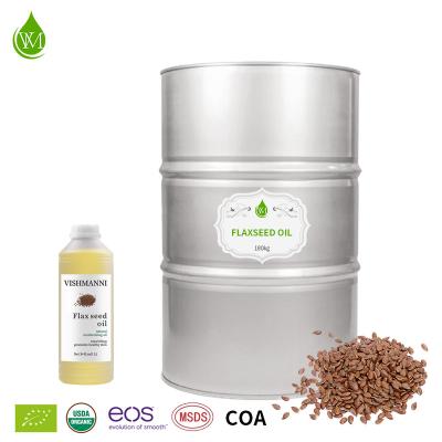 China Bulk Organic Linseed Oil Softening Characteristic Flavor for sale