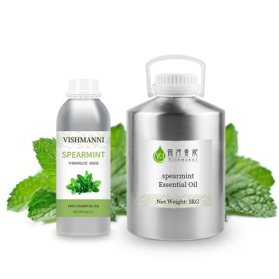 China Colorless Mentha Spicata Organic Spearmint Essential Oil For Relief for sale