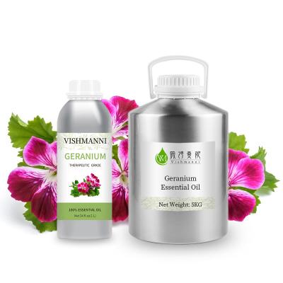 China Cas 8000 46 2 Aromatherapy Essential Oils Pure Organic Rose Geranium Essential Oil for sale