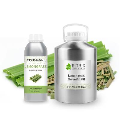China CAS 8007-02-1 Aromatherapy Essential Oils Lemon Grass Essential Oil Anti Frustration for sale