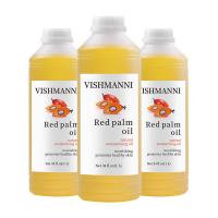 China 1L Organic Moisturizing Unrefined Red Palm Oil For Skin Cold Pressed for sale