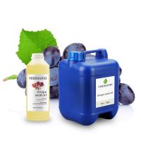 China Antioxidant Cold Pressed Organic Carrier Oils Pure Grape Seed Oil For Women Men for sale