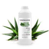 China Anti Allergy Organic Carrier Oils Aloe Vera Oil For Hair Plant Extracted for sale
