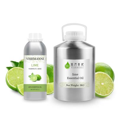 China CAS 8008 26 2 100 Pure Organic Essential OilsLime Essential Oil For Skin Cleansing for sale