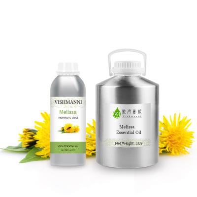 China Yellow 100 Pure Organic Essential Oils Melissa Essential Oil For Spa for sale
