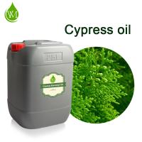 China Colorless 100% Pure Natural Top Grade Cypress Essential Oil Amber Flavor for sale