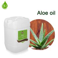 China Cold Pressed Organic Aloe Vera Essential Oil For Face Skin Body And Burns for sale