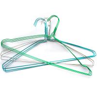 China Laundry Shop Wire Suit Hanger 16inch Durable Metal Clothes Hanger Ideal for Professional Suit Storage Loading Port Qingdao for sale