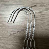 China 16-inch Painted Golden Laundry Wire Hanger, 1.9mm Diameter for Dry Cleaners for sale