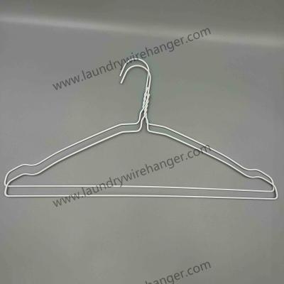 China 16inch Good Quality Clothes Wire Hanger For Dry Cleaner for sale