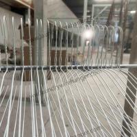 China 18inch Disposable Wire Suit Hanger For Dry Cleaner for sale