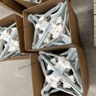China High Capacity Wired Cloth Hanger 2500 Boxes for Container Loading in Qingdao for sale