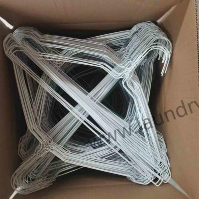 China 16inch Disposable Dry Cleaner Hanger For Dry Cleaning Shop for sale