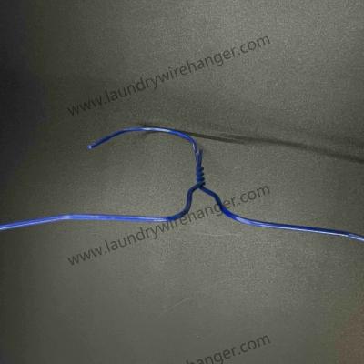China 2.2mm Hanger Height Galvanized Steel Wire Hangers for Clothing Storage for sale