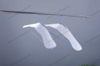 China Organize Your Wardrobe Efficiently with Space Saving Steel Coat Hangers Standard Size for sale