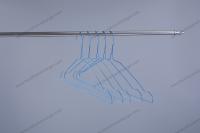 China Assorted Color Wire Coat Hangers , Laundry Factories Cloth Drying Hanger for sale