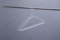 China 20.5cm Height Galvanized Wire Hangers Standard Size Suitable for Laundry Needs Sturdy and Corrosion Resistant for sale