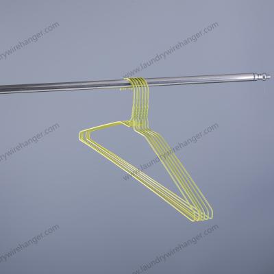 China 14.5 Gauge Galvanized Wire Hangers Proper Shape With A Rounded Hook End for sale