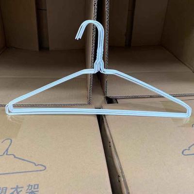 China 3000 Boxes A Day Wire Suit Hanger 16inch Durable Metal Construction Ideal for Retail Display and Storage Solutions for sale
