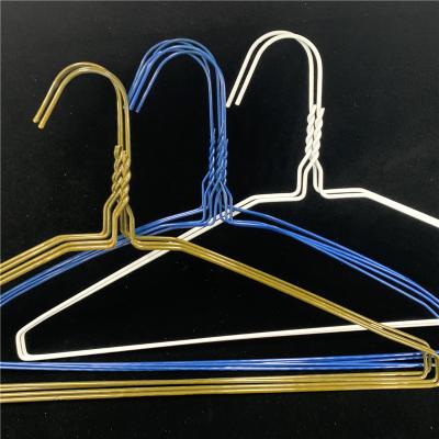 China 20.5cm Height Clothes Wire Hanger High Durability Shockproof Easy To Use for sale