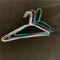 China 2.2 Mm Wire Diameter Wire Laundry Hanger 500pcs Per Carton Bulk Pack Metal Clothes Drying Hangers Designed For Space Management for sale