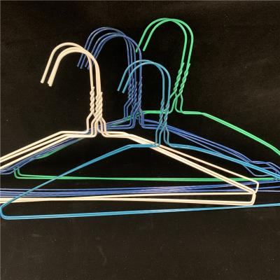 China Gold 2.5mm Metal Clothes Wire Hanger Stable Performance Simple Structure for sale