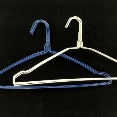 China Modern 14.5 Gauge Clothes Wire Hanger For Heavy Clothing  500pcs Per Box for sale