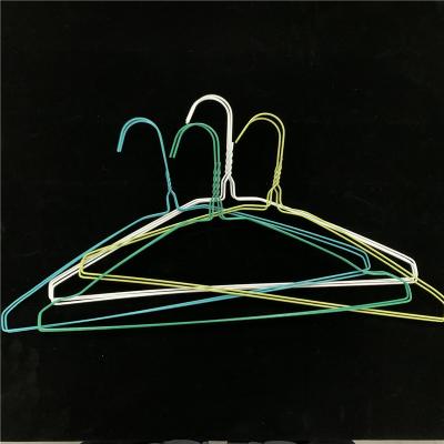 China Notched Shirt / Suit Metal Cloth Hanger , Lightweight Cloth Drying Hanger for sale