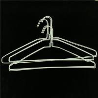 China Heavier Clothing Clothes Wire Hanger , 20.5cm Height Metal Shirt Dryer Hanger for sale