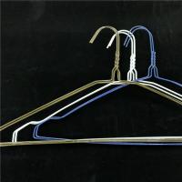 China 40cm Laundry Wire Hanger Rust Resistant Metal Clothes Hanger Suitable for Dry Cleaners and Laundry Businesses for sale