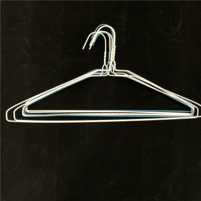 China 16 Inch 13.5gauge Metal Dry Cleaner Hanger For Winter Heavier Clothing for sale