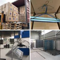 China Dry Cleaner Hanger Made From Recycled Materials Fits Most Standard Clothing Racks 14.5gauge/1.9mm Thickness for sale