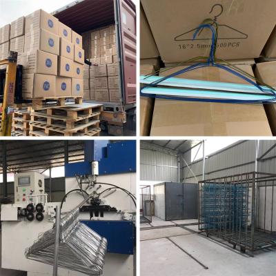 China Dry Cleaner Hanger Made From Recycled Materials Fits Most Standard Clothing Racks 14.5gauge/1.9mm Thickness for sale