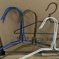 China Standard Coated Steel Wire Hangers Rust Proof Clothes Hangers Suitable for Commercial Laundry and Retail Environments for sale