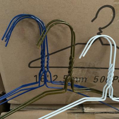 China Standard Coated Steel Wire Hangers Rust Proof Clothes Hangers Suitable for Commercial Laundry and Retail Environments for sale