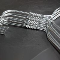 China Clothes Wire Hanger Made of Galvanized Wire Material for sale