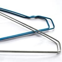 China Smooth Surface Galvanized Wire Hangers 20.5cm Height 8x10 Aperture Sturdy and Durable for sale