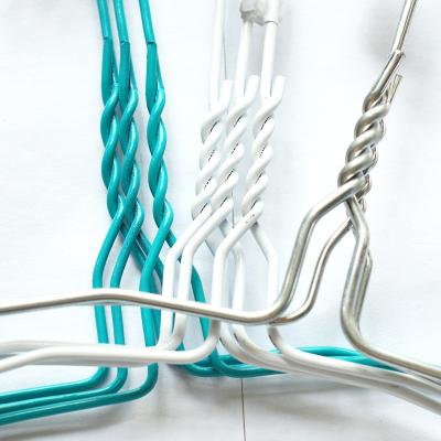 China 40cm Hanger Height Wire Laundry Hanger Robust 2.2 Mm Wire Diameter Designed for Professional Clothes Drying Solutions for sale