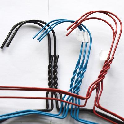 China Container Loading 2500 Boxes Wired Cloth Hanger Durable Metal Wire Clothes Hanger Perfect for Garment Shops and Warehouse for sale