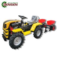 China Four Wheel Diesel Engine Mini Tractor With Corn Seeding And Fertilizer Applicator for sale